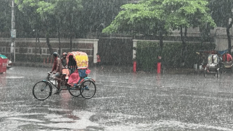 Relief as rain hits capital after scorching heat