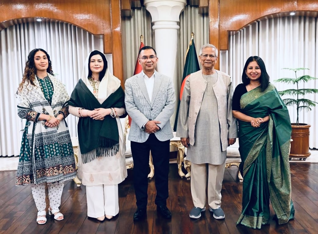 Tarique Rahman pays courtesy call on Chief Adviser