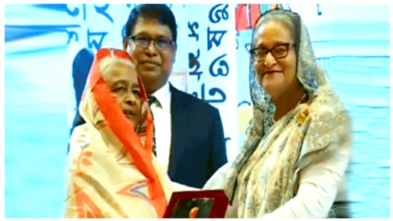 PM confers Ekushey Padak