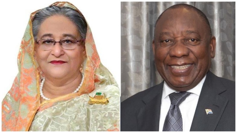 South African President congratulates Sheikh Hasina on her reelect