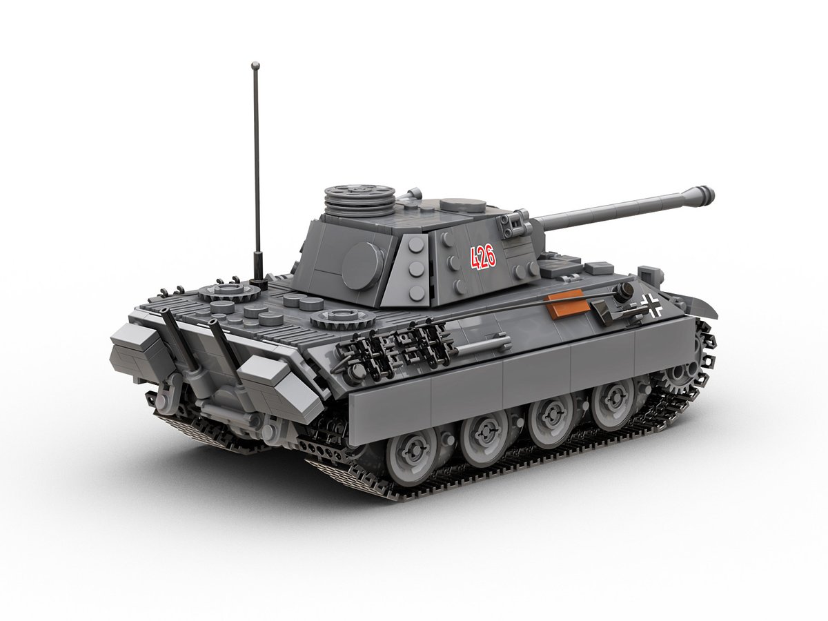 WW2 German Panther Ausf.D tank