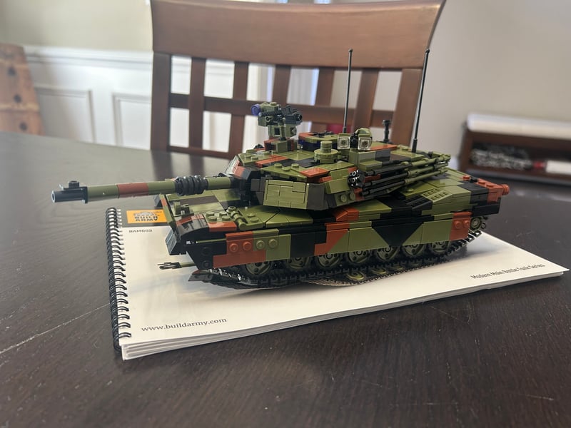 Abrams M1A2 Main Battle Tank LEGO Compatible