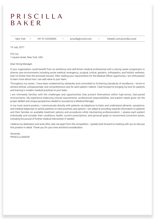Best Census enumerator Cover letter Sample in 2024