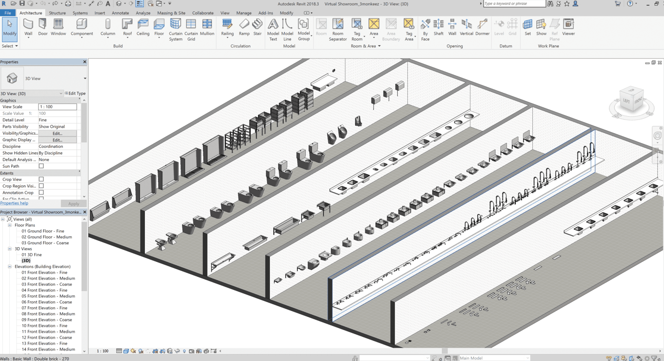 3monkeez VirtualShowroom - BIMcontent.com