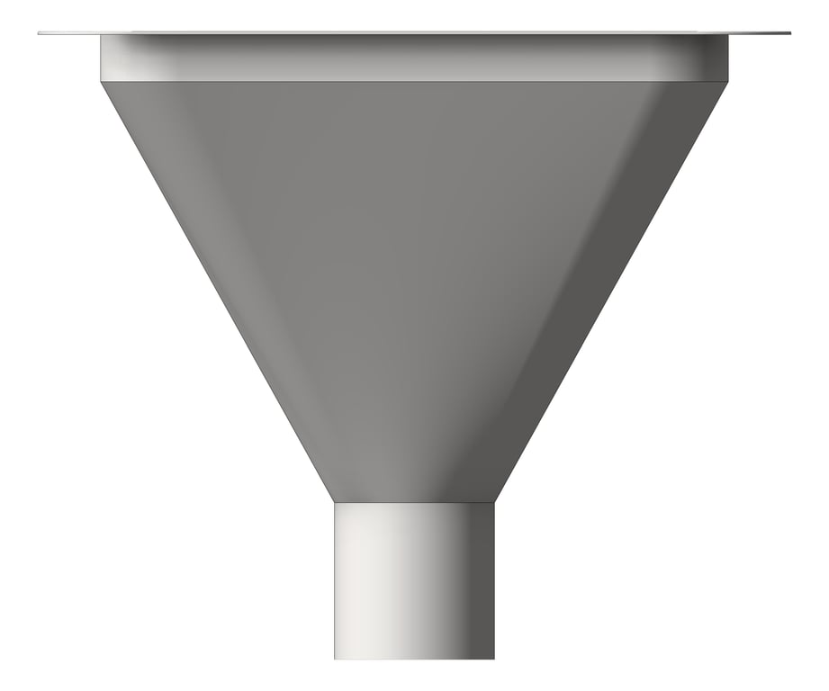 Sink 3monkeez ConicalFlushingRim Square - BIMcontent.com