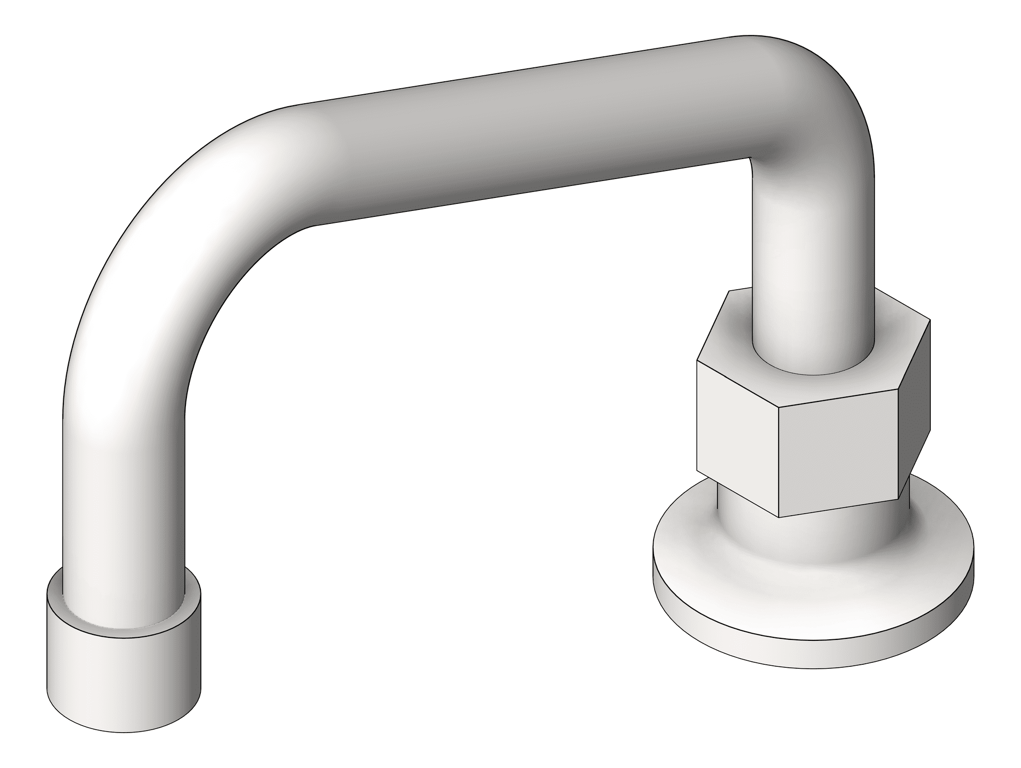 Spout Hob 3monkeez - BIMcontent.com