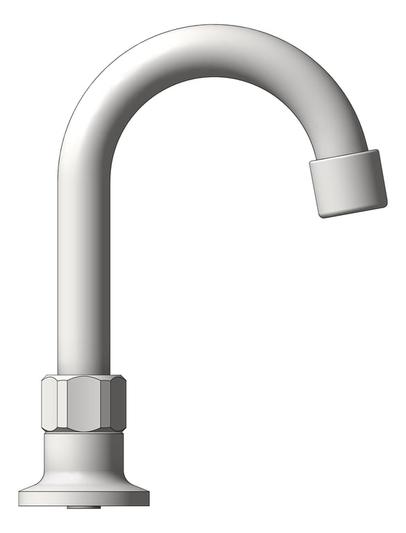 Spout Hob 3monkeez Gooseneck - BIMcontent.com