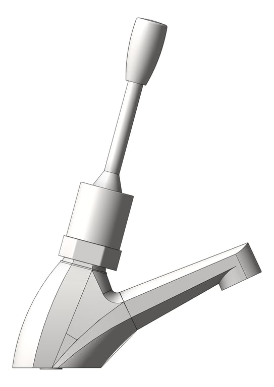 TapSet Pillar 3monkeez LeverHandle - BIMcontent.com