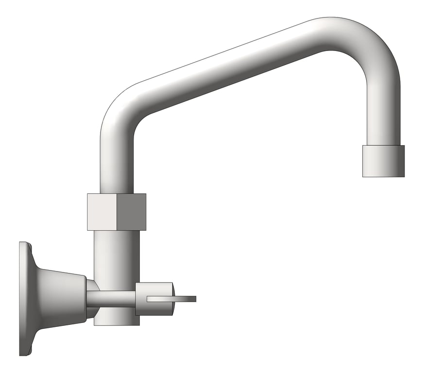 TapSet Wall 3monkeez WallElbow - BIMcontent.com