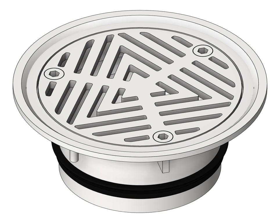 Waste Floor 3monkeez RoundVinyl150 - BIMcontent.com