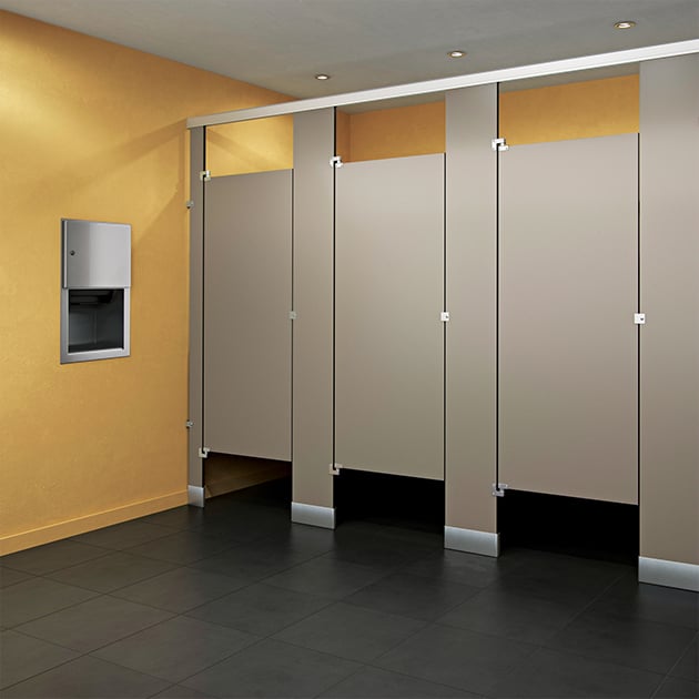 ASI Accurate Partitions - Urinal Screens - BIMcontent.com