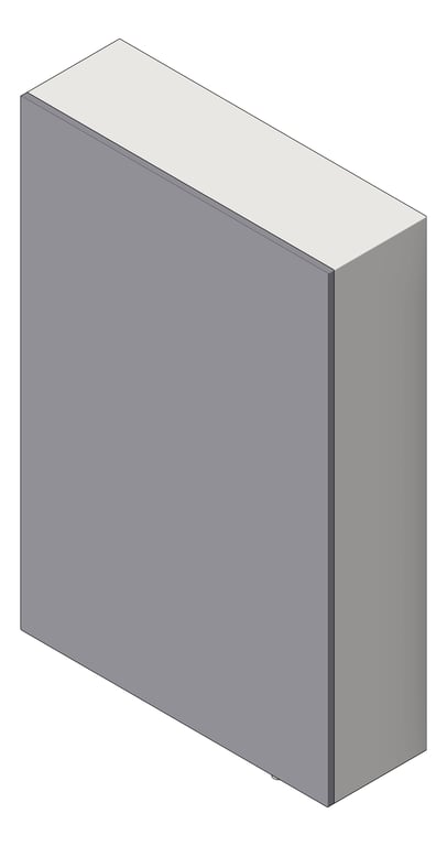 Mirror SurfaceMount ASIJDMacDonald Velare Cabinet - BIMcontent.com