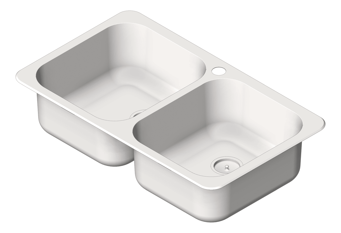 Mixer Sink Abey MixMaster - BIMcontent.com