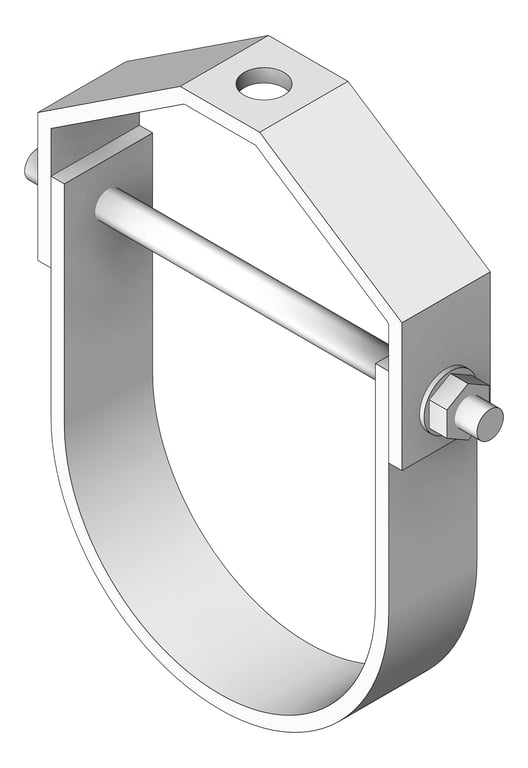 Pipe Hanger Rigid Pipe Clamp Anchorage Low Temp Clevis Clamp AG250 ...