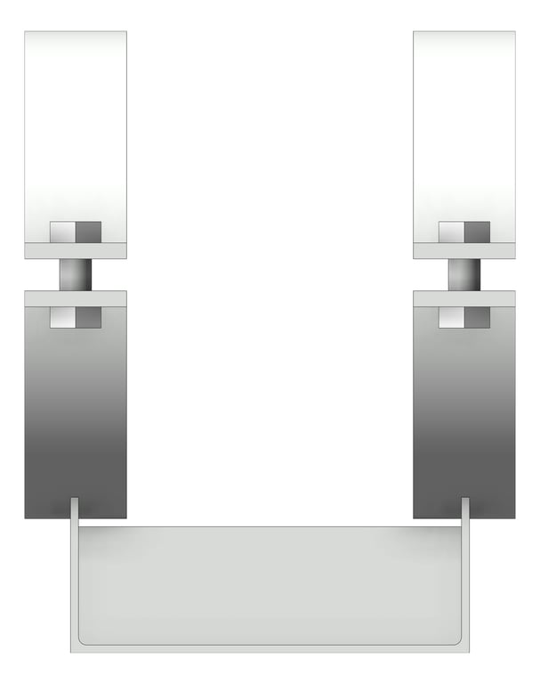 Pipe Shoe Rigid Double Pipe Clamp Anchorage Insulated AG590 ...