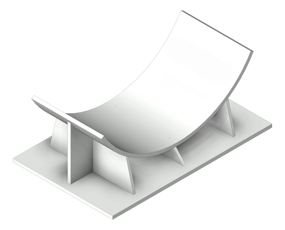 Pipe Shoe Rigid Anchorage Pipe Cradle Heavy Duty AG550 - BIMcontent.com