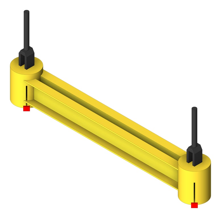 SpringSupport Variable Anchorage DualSuspensionRods ShortTravel ...