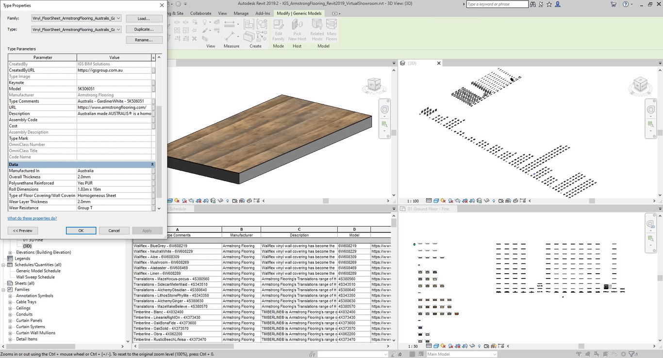 Armstrong Flooring - BIMcontent.com | Free Revit Content & BIM Objects