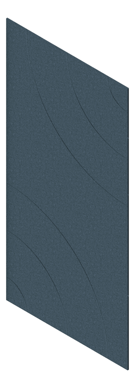 Panel Acoustic AutexAU Groove V5 DoubleSpaced Muralla - BIMcontent.com