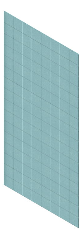 Panel Acoustic AutexAU Groove V6 HalfSpaced FallingWater - BIMcontent.com