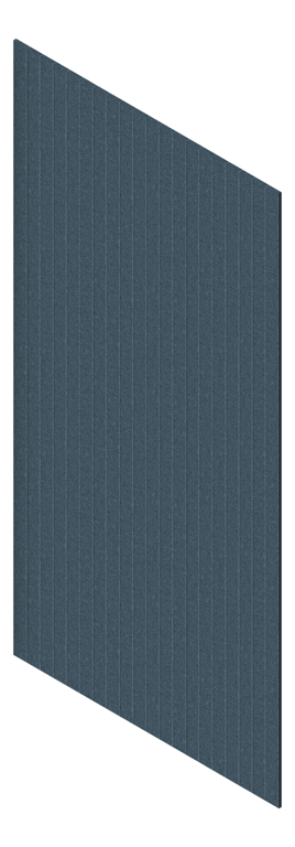 Panel Acoustic AutexUS Groove V1 HalfSpaced Muralla - BIMcontent.com