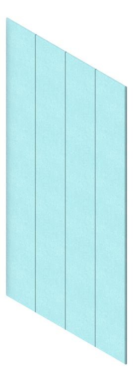 Panel Acoustic AutexUS Lanes Plane FallingWater - BIMcontent.com