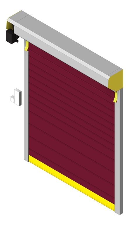Door Roller Coldshield Rapid Movichill ConcealedTrack - BIMcontent.com