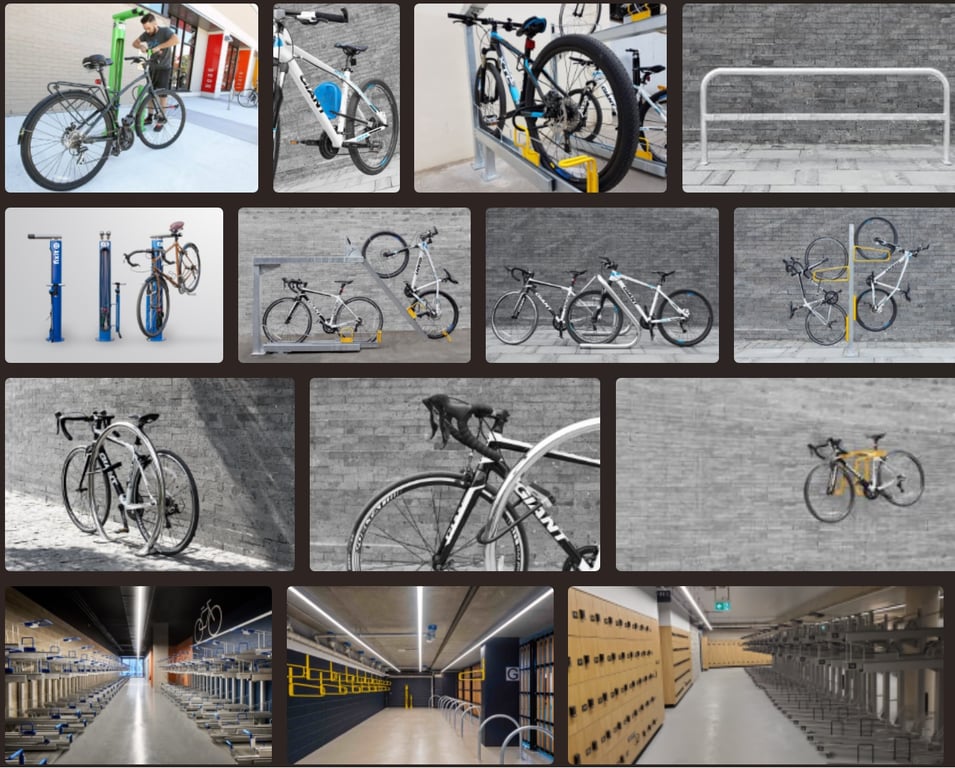 Cora Bike Rack - Complete Library - BIMcontent.com