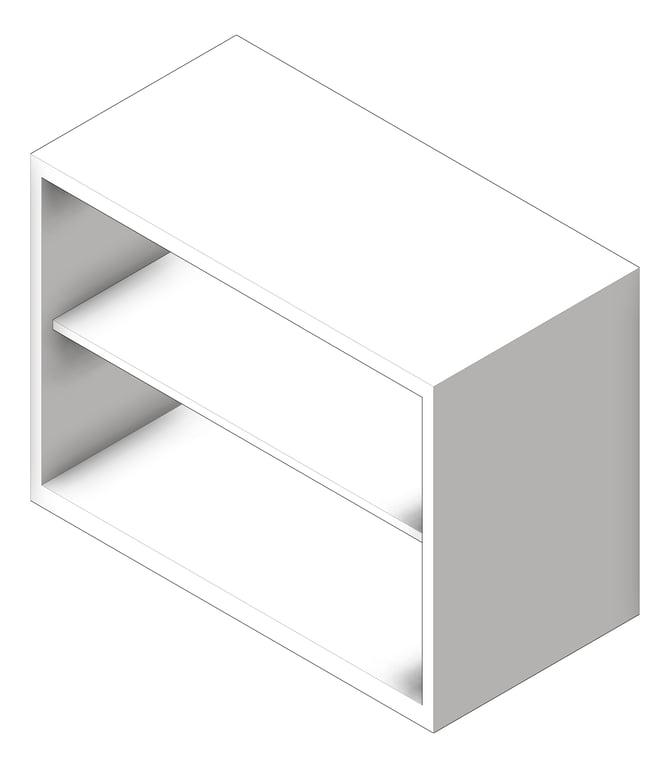 Bookcase General Dexion Strata2 Freestanding - BIMcontent.com