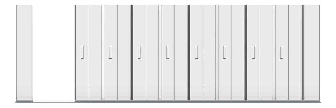 Shelving Track Dexion FreeTrack2 Compactus - BIMcontent.com