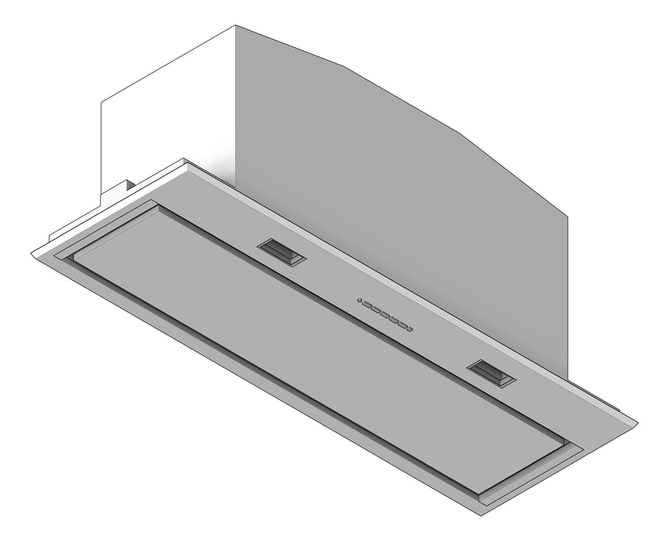 Rangehood Integrated Electrolux 860 PerimeterExtraction - BIMcontent.com
