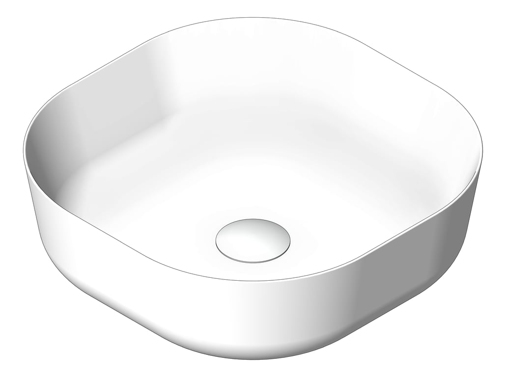 Basin CounterTop Fienza Koko 370 - BIMcontent.com
