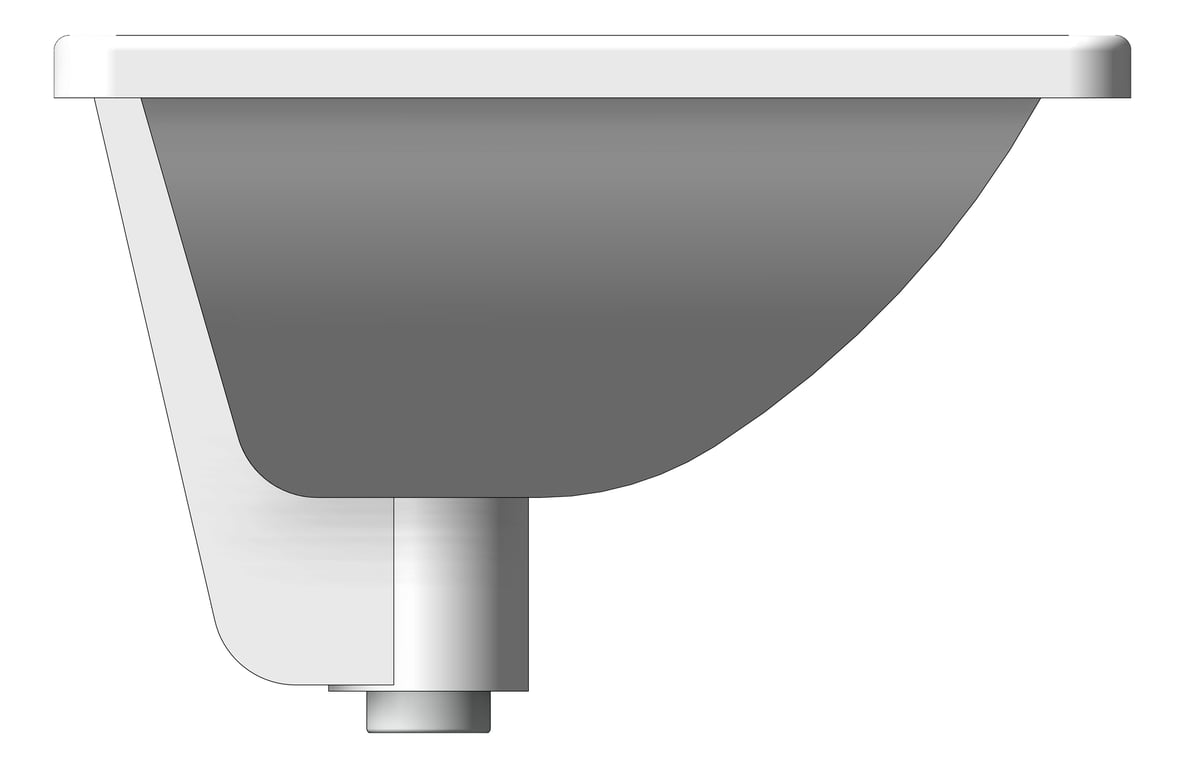 Basin UnderMount Fienza Sarah - BIMcontent.com