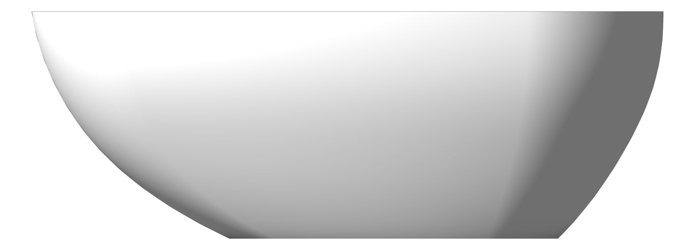 Bath Freestanding Fienza Bahama Stone 1500 - BIMcontent.com