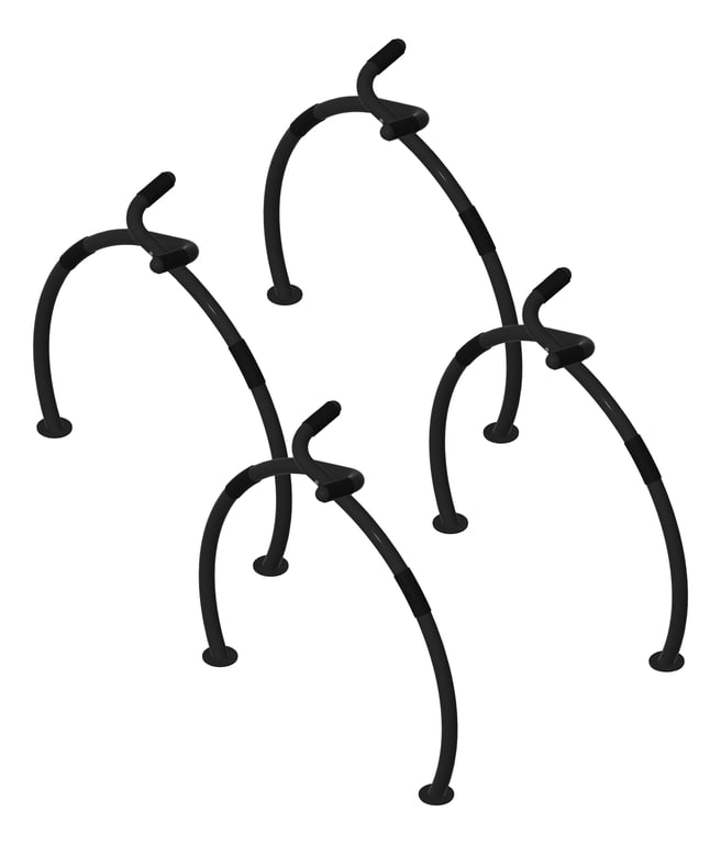 Rack Bicycle FiveAtHeart Wishbone DoubleStaggered - BIMcontent.com