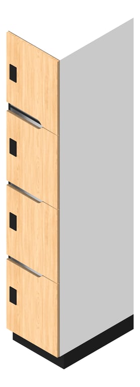 Locker Office FiveAtHeart Gibbons - BIMcontent.com