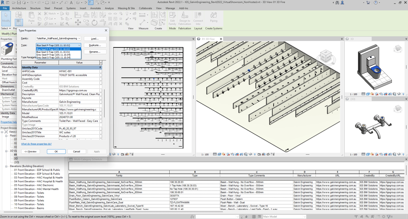 GalvinEngineering VirtualShowroom - BIMcontent.com