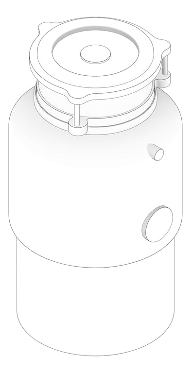 WasteDisposer Food InSinkErator M56 - BIMcontent.com