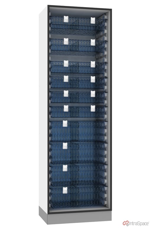 Cabinet Freestanding IntraSpace IntraMed Baskets 4Large 6Small ...