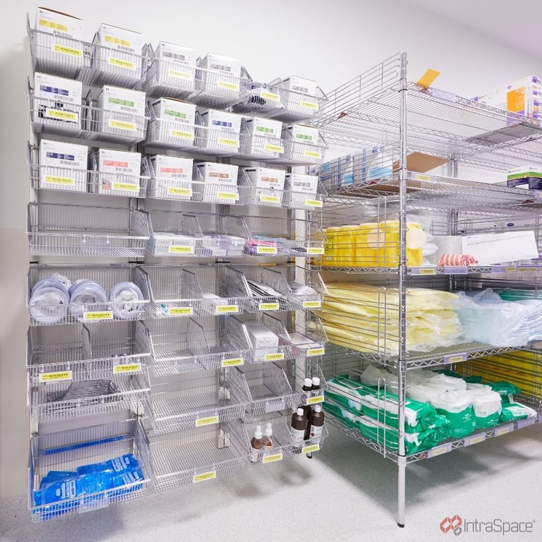 Basket Wire IntraSpace HookOn Large - BIMcontent.com