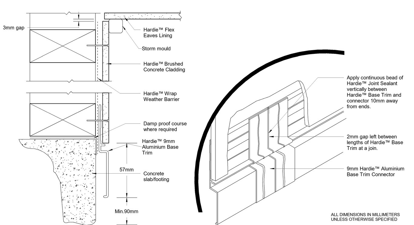 HBC DF Slab Eave Junction - BIMcontent.com