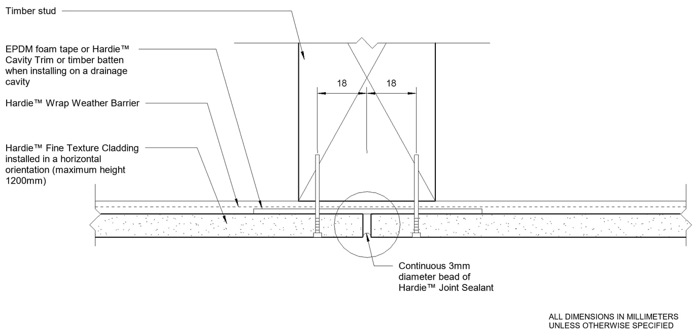 HFTC DF Vertical Butt Joint Direct Fix - BIMcontent.com