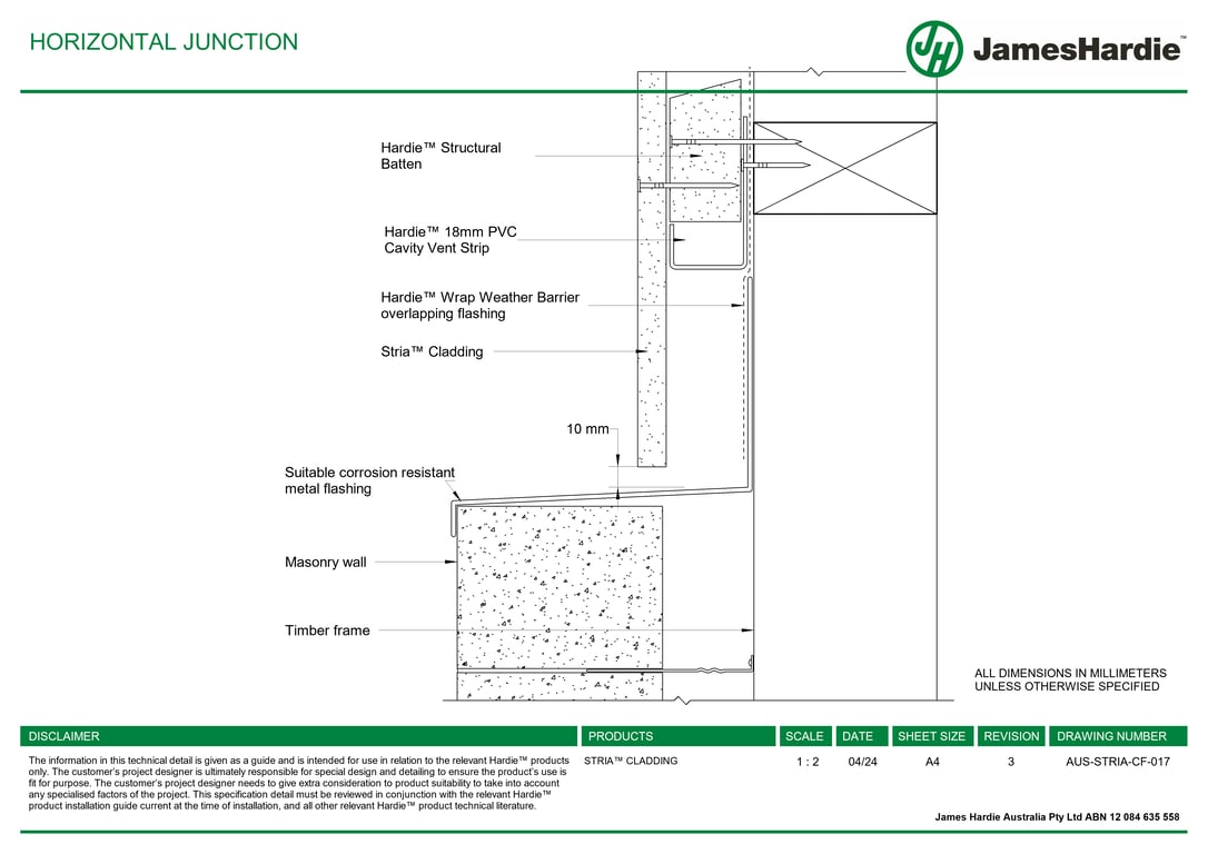 AUS-STRIA-CF-017 - HORIZONTAL JUNCTION - BIMcontent.com