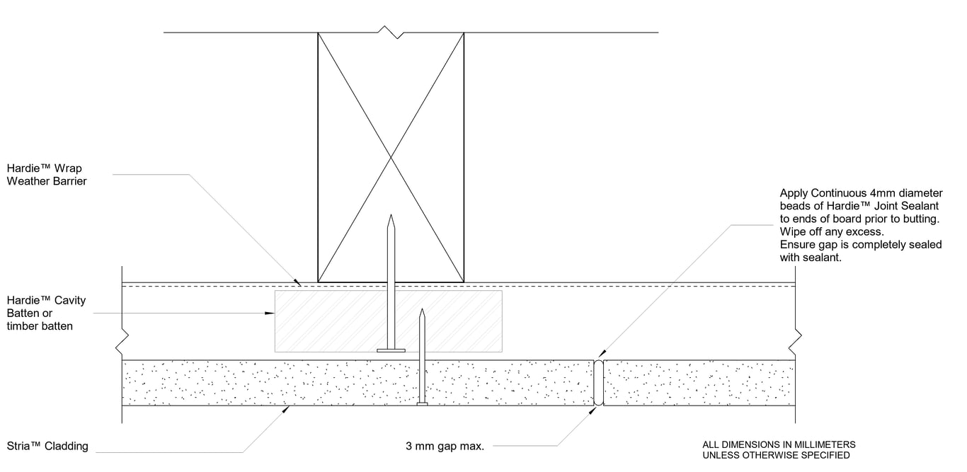 STRIA CF Off-Stud Joint - BIMcontent.com