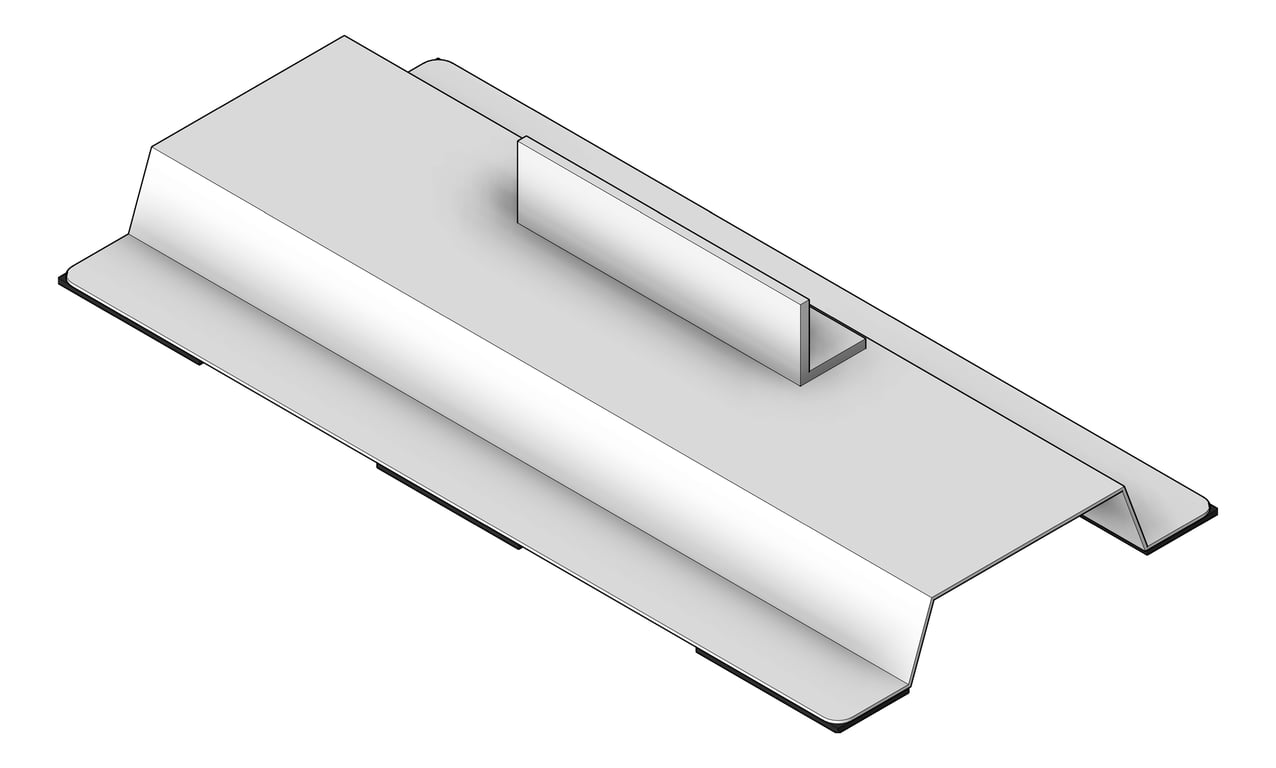 Mount RigidRail Kattsafe MetalDeck - BIMcontent.com