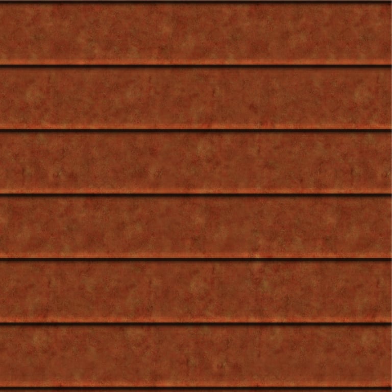 Cladding Aluminium Knotwood Traditional Horizontal 100Flat AmberRust ...