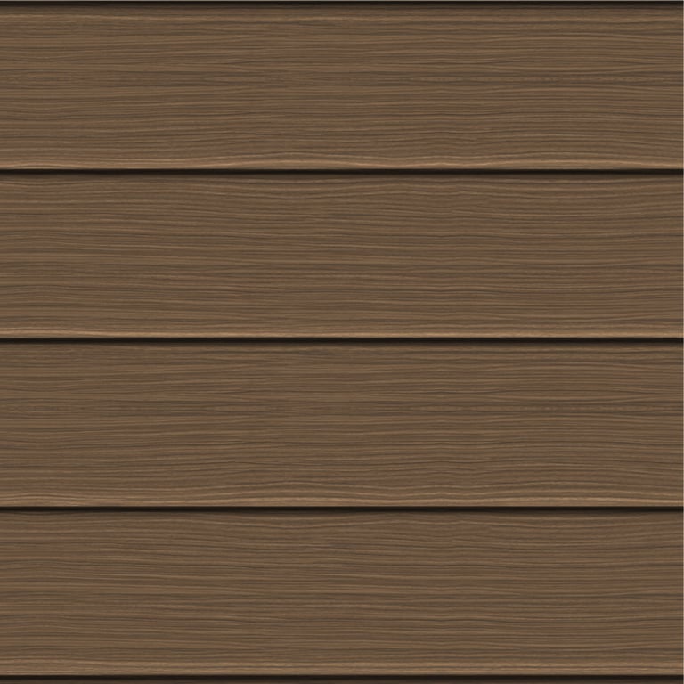 Cladding Aluminium Knotwood Traditional Horizontal 150Flat FrenchWalnut ...