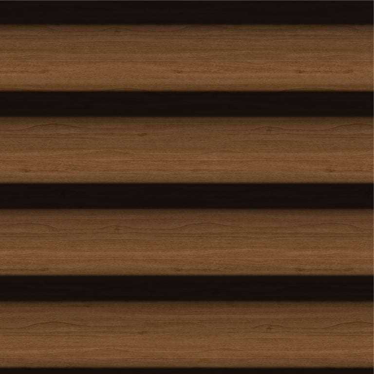 Cladding Aluminium Knotwood Traditional Horizontal 150Shiplap Chestnut ...