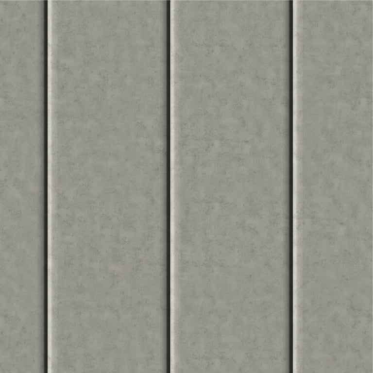 Cladding Aluminium Knotwood Traditional Vertical 200Flat Concrete ...