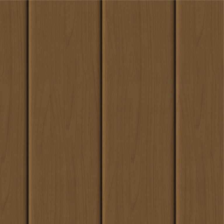 Cladding Aluminium Knotwood Traditional Vertical 200Flat Iroko ...
